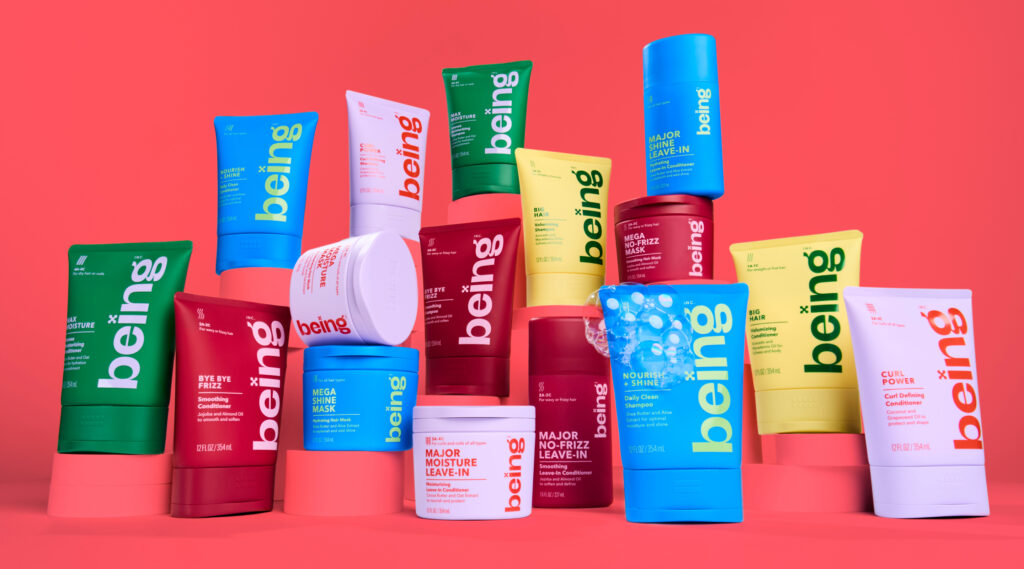 Our Range | For All Hair Types | Being Haircare